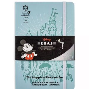 Disney | Office | Walt Disneys Eras Disneyland Journal Set Disney0 ...